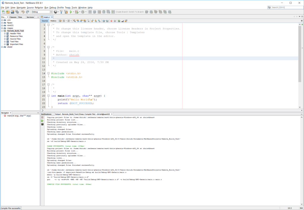 Netbeans remote support working! - Simply i