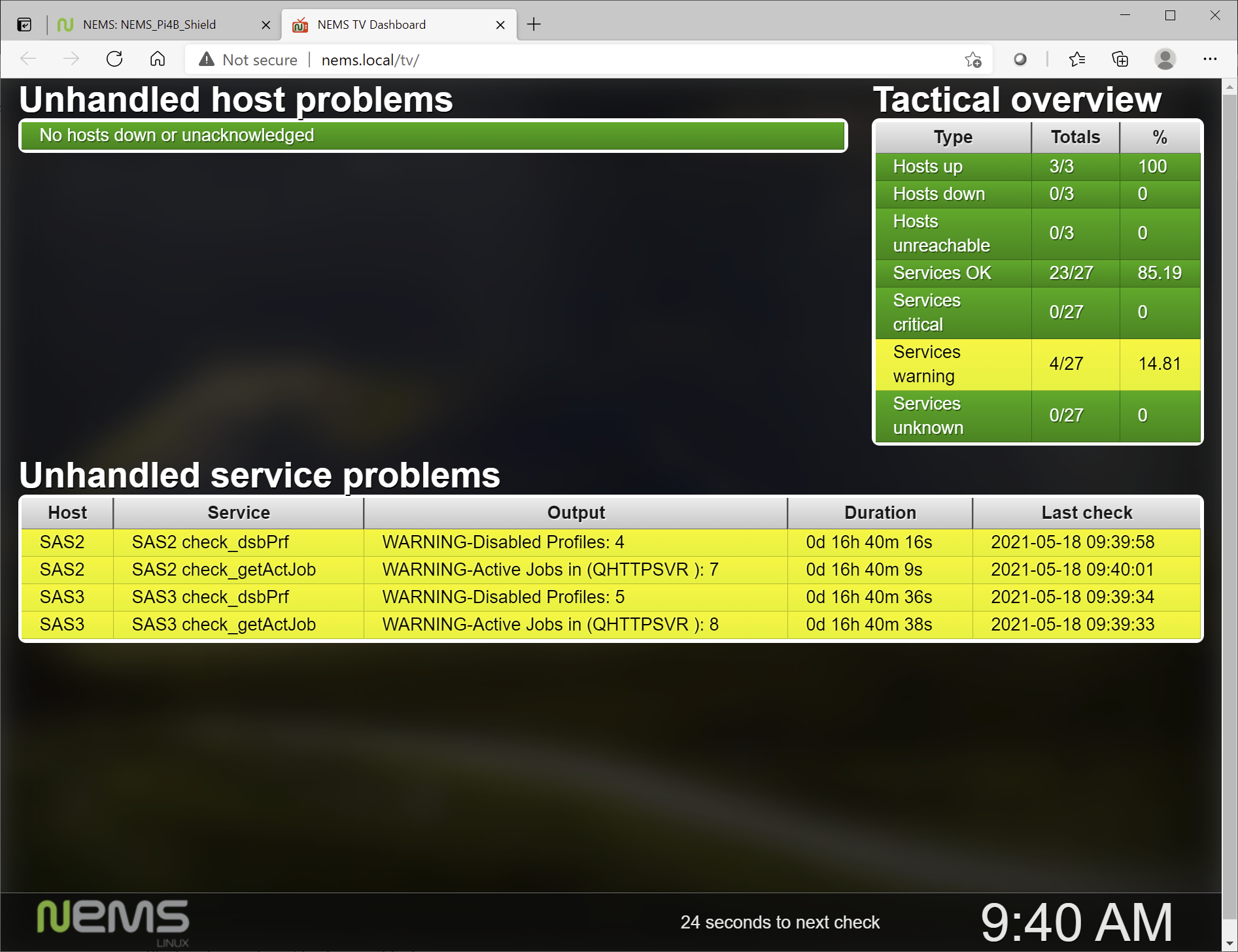 NEMS and IBM i Monitoring - Simply i